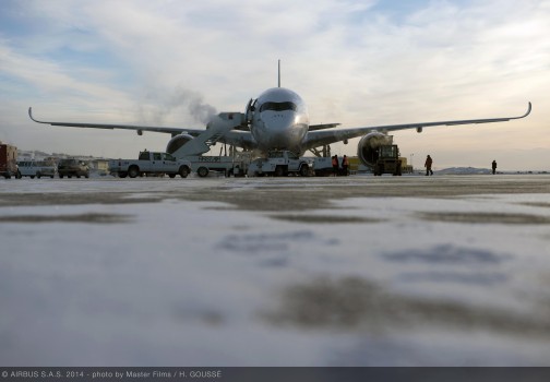 A350 XWB MSN3 commences cold weather testing in Iqaluit Canada ...